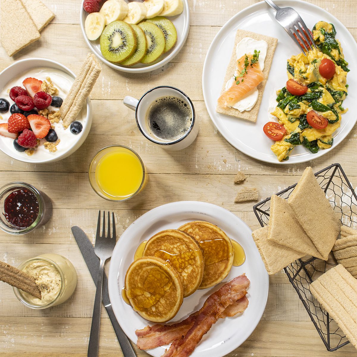 Breakfast + Dinner = Brinner - LEICHT&CROSS